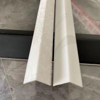 China Wall Decorative Material Rectangle Fireproof SPC Skirting Board Glue Installation for sale