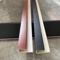 China Fireproof Decorative SPC Flooring Square Profile Skirting 15mm for sale