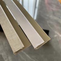 China Customized Moistureproof Square Edge Skirting Board SPC 2400mm/Pc for sale