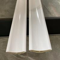 China Villa Decorative Lines Laminate Flooring PVC Skirting Board 500g/M for sale