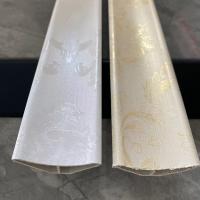 China Villa Decorative Lines Laminate Flooring PVC Skirting Board 500g/M for sale