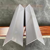 China Indoor Anti Collision PVC Wall Corner Guards Wall Edge Trim Anti collision for sale
