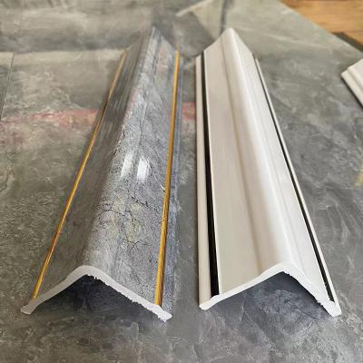 China Indoor Anti Collision PVC Wall Corner Guards Wall Edge Trim Anti collision for sale
