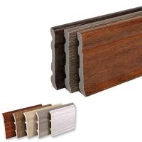 China House Decoration Engineering 15mm WPC Skirting Board OEM ODM for sale