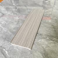 China Classical Style 6 Inch Pvc Skirting Board For Home for sale