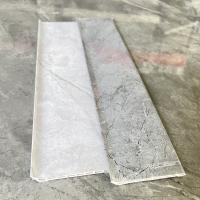 China Stylish Grey 2mm Pvc Bathroom Skirting Board Modern Interiors for sale