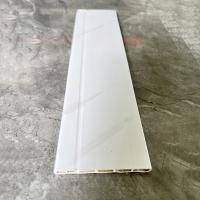 China Indoor Customization Length 150mm Plastic Skirting Board Fireproof for sale