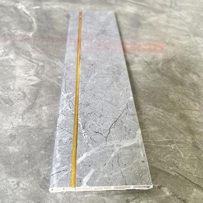 China Customization Length Plastic Skirting Board Smooth Surface Carton Packing for sale