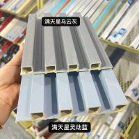 China Brown WPC Wall Cladding Board Customizable Size with Sanding Easy to Install and Maintain for sale