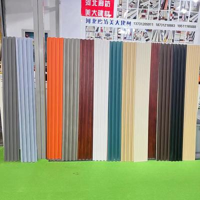 China Brown WPC Wall Cladding Board Customizable Size with Sanding Easy to Install and Maintain for sale