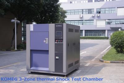China CE Mark High and Low Temperature 3-Zone Thermal Shock Testing Chamber for sale