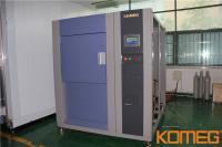 China Cold & high temperature thermal shock Testing Chamber Machine three zone for sale