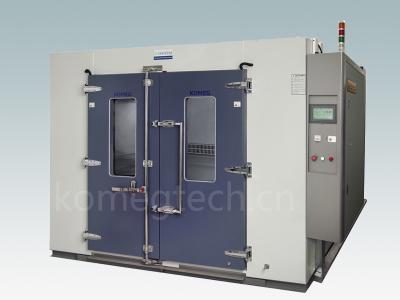 China Huge Volume Environmental Temperature Humidity Walk-in Chamber for Complete Car Testing for sale