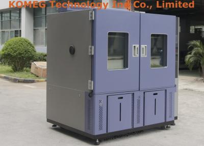China Double Open Door Reach In Type Temperature Humidity Controlled Cabinets For Led Light Testing for sale
