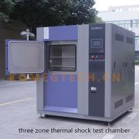 China Two Zone / Three Zone Environmental Simulation Thermal Shock Test Chamber For Car Accessary Testing for sale