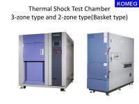 China Two Zone / Three Zone Environmental Simulation Thermal Shock Test Chamber For Car Accessary Testing for sale
