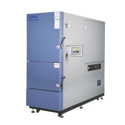 China 3-zone Environmental Thermal Shock Chamber with high Performance Capacity for sale