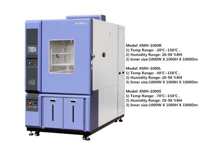 China KMH - 1000S Programmable Constant Environmental Test Chamber AC 380V±10％ 60Hz for sale