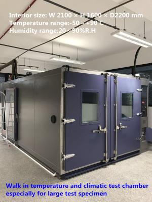 China High Reliability Temperature And Humidity Walk-In Chamber For Large Test Specimens for sale