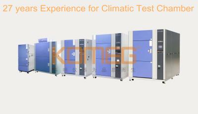 China Water Cooled 100L Thermal Shock Test Chamber For Metal / Plastic / Rubber for sale