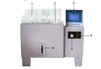 China Metal Materials / Auto Parts Industrial Salt Spray and Salt Fog Corrosion Testing Chamber for sale