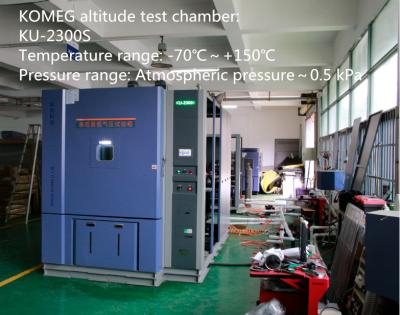 China Programmable High Low Temperature Test Chamber For Air Pressure Testing for sale