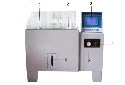 China Programmable Salt Spray Test Chamber / Universal Lab Salt Fog Chamber For  Automobile Parts for sale