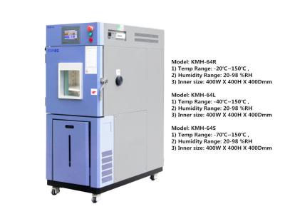 China KMH-64S Energy saving Climatic Test Chambers , Temperature Humidity Test Chamber for sale