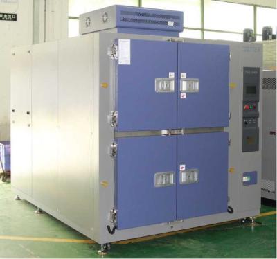 China 2-Zone  Thermal Shock Test Chamber With  Protective Device Do Not Need Defrost for sale