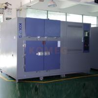 China High Low Ambient Temp Thermal Shock Test Chamber 3-Zone Stainless Steel 966L for sale