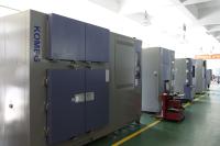 China High Low Ambient Temp Thermal Shock Test Chamber 3-Zone Stainless Steel 966L for sale