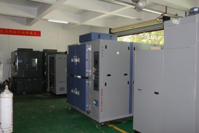 China 2-Zone Stainless Steel 500L High Low Ambient Temp Thermal Shock Chamber for sale