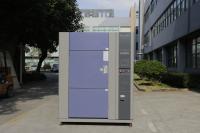 China Stainless Steel Plate 480L 3-Zone Thermal Shock Test Chamber LCD Toch Panel for sale