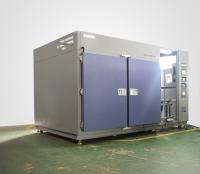 China Stainless Steel Plate 7'LCD Toch Panel 500L 2-Zone Thermal Shock Chamber for sale