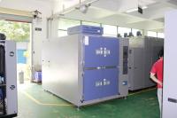 China LCD Touch Panel Stainless Stee 2-Zone Thermal Sock Chamber With Safety Device for sale