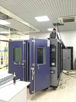 China Large Scale UV Accelerated Weathering Tester , UV Testing Machine LCD Touch Screen Controller for sale