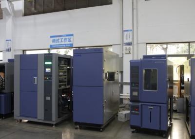 China 2 Zone  Thermal Shock Test Chamber High and Low Temp Reservation Cabinet for sale