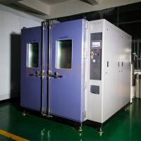 China SUS304 # Matte Stainless Steel Walk - In Humidity Chambers Photovoltaic Modules Testing for sale