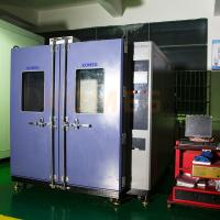 China Double Door Air Cooled High And Low Temperature Test Chamber With LCD Touch Panel for sale