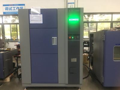 China Programmable 100L Thermal Shock Testing Chamber With 7 Inch LCD Toch Panel for sale