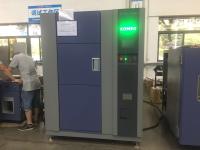 China Programmable 100L Thermal Shock Testing Chamber With 7 Inch LCD Toch Panel for sale
