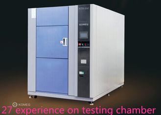 China 252L 3 Zone Water Cooled Thermal Shock Chamber Wiht PLC Architecture Controller for sale