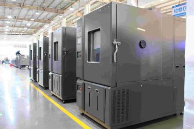 China Stainless Steel Constant Temperature  Humidity Chamber With Rectangular Multilayer View Window for sale