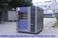 China Three - Slot Thermal Shock Test Chamber For Testing Chemical Changes Caused By Thermal Expansion And Contraction for sale
