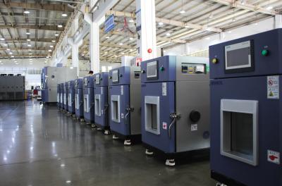 China Air cooling 42L high and low temperature environmental test chamber with touch screen control for sale