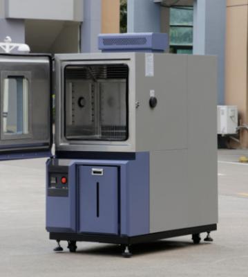 China Refrigeration System Climatic Testing Chamber 408L Blue And Grey 1 Year Warranty for sale