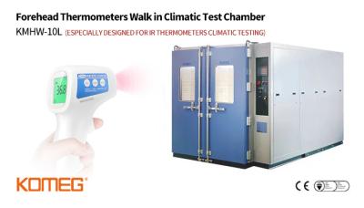 China IR Thermometer Walk In Climatic Test Chamber With Double Door for sale