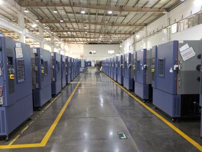 China Air cooling 400L high and low temperature climatic test chamber with lighting device for sale