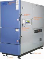 China High and Low Temperature Thermal Shock Test Chamber 227L with Refrigeration system for sale