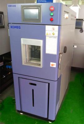 China 64L LCD Display Temperature Humidity Chamber Stainless Steel Plate for sale